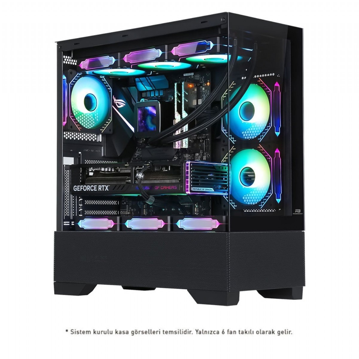 POWERBOOST PB-P4308BB 750W 80+ BRONZE SEA VIEW USB 3.0 ATX 6 x ARGB ...